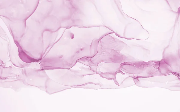 Pink Ink, paint, abstract. Closeup of the painting. Colorful abstract ...