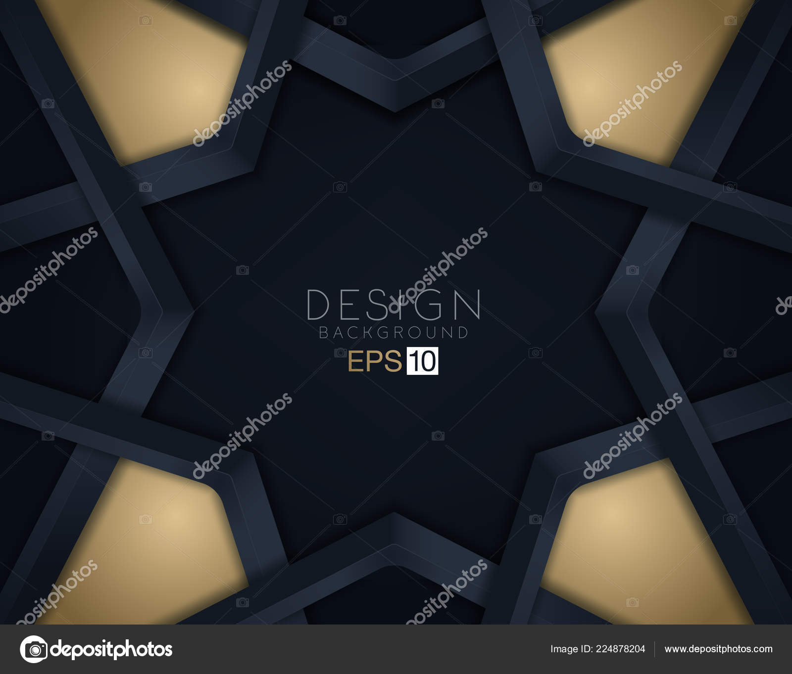 Black Paper Cut Background Stock Vector by ©temynovian 224878204