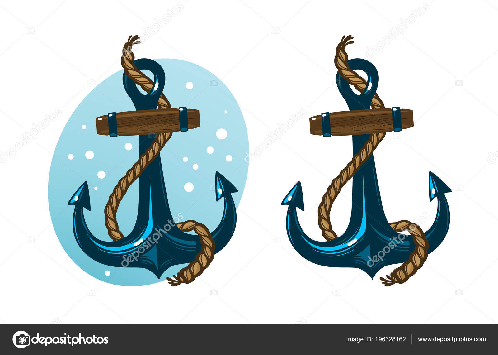 Anchor Rope Vector