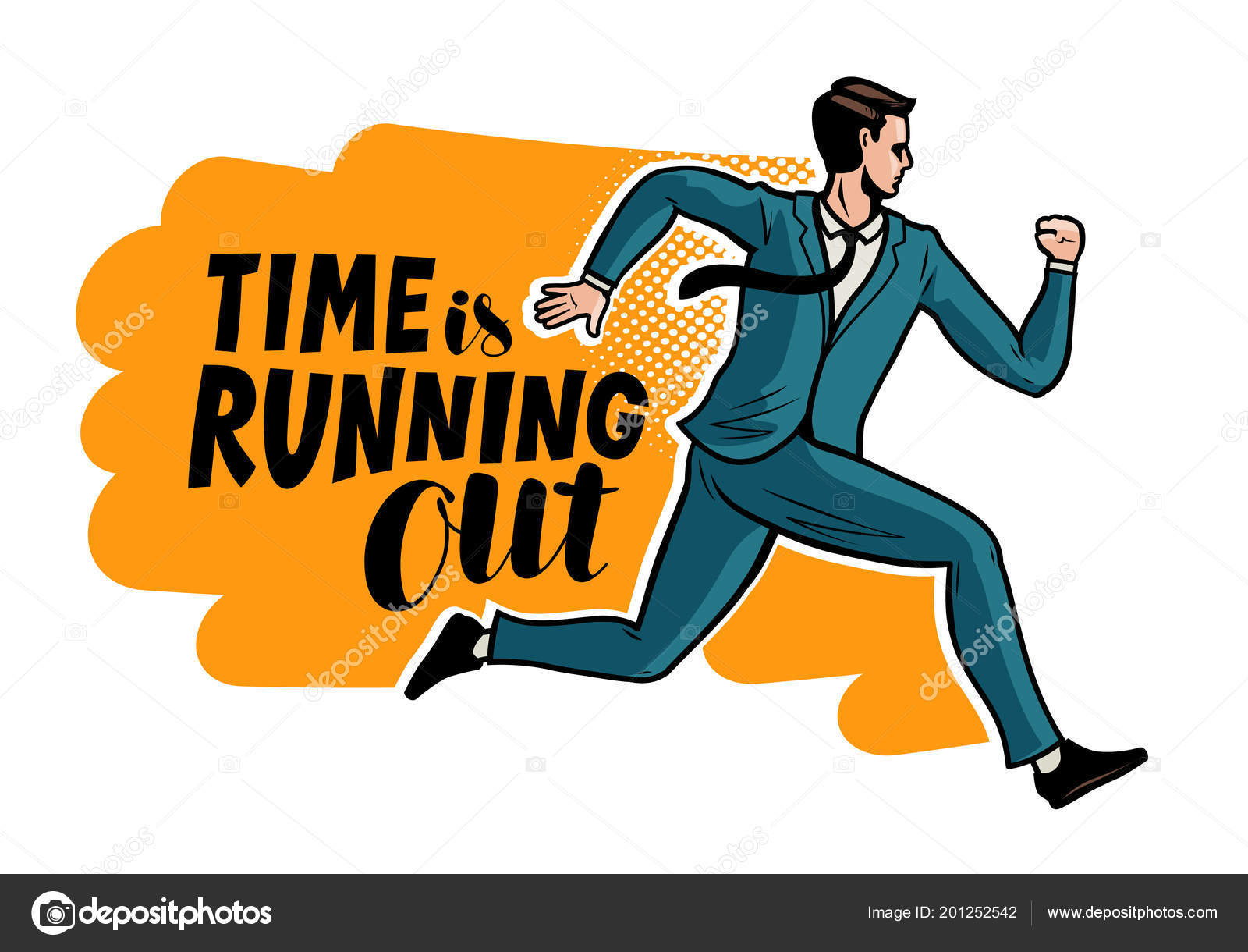 Time Is Running Out Clip Art