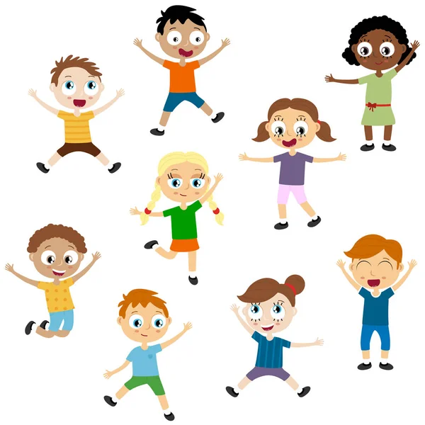 9,895,748 Kids raising hands Vector Images | Depositphotos