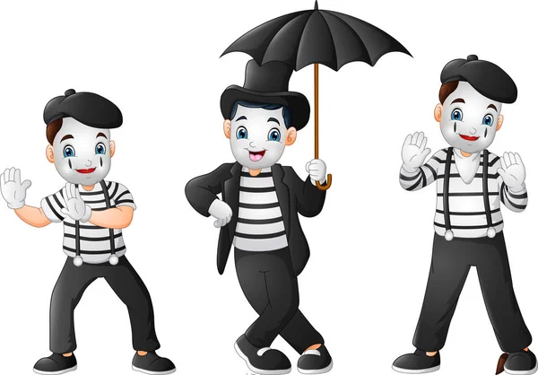 Female Mime Clipart