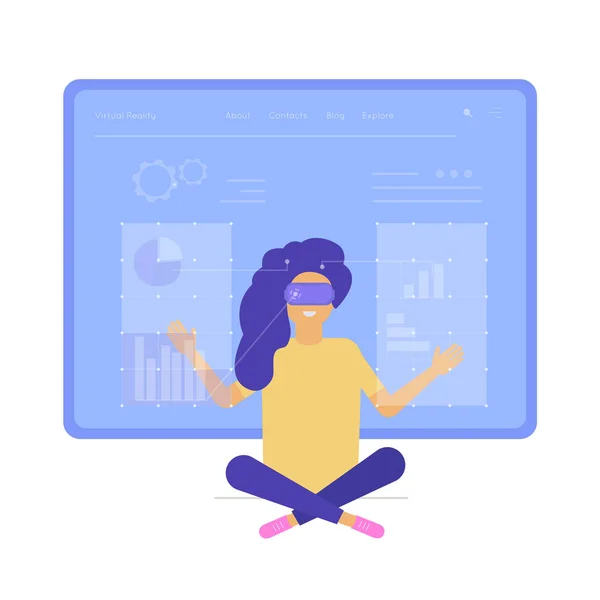 Online education concept. Isometric illustration with mobile template ...