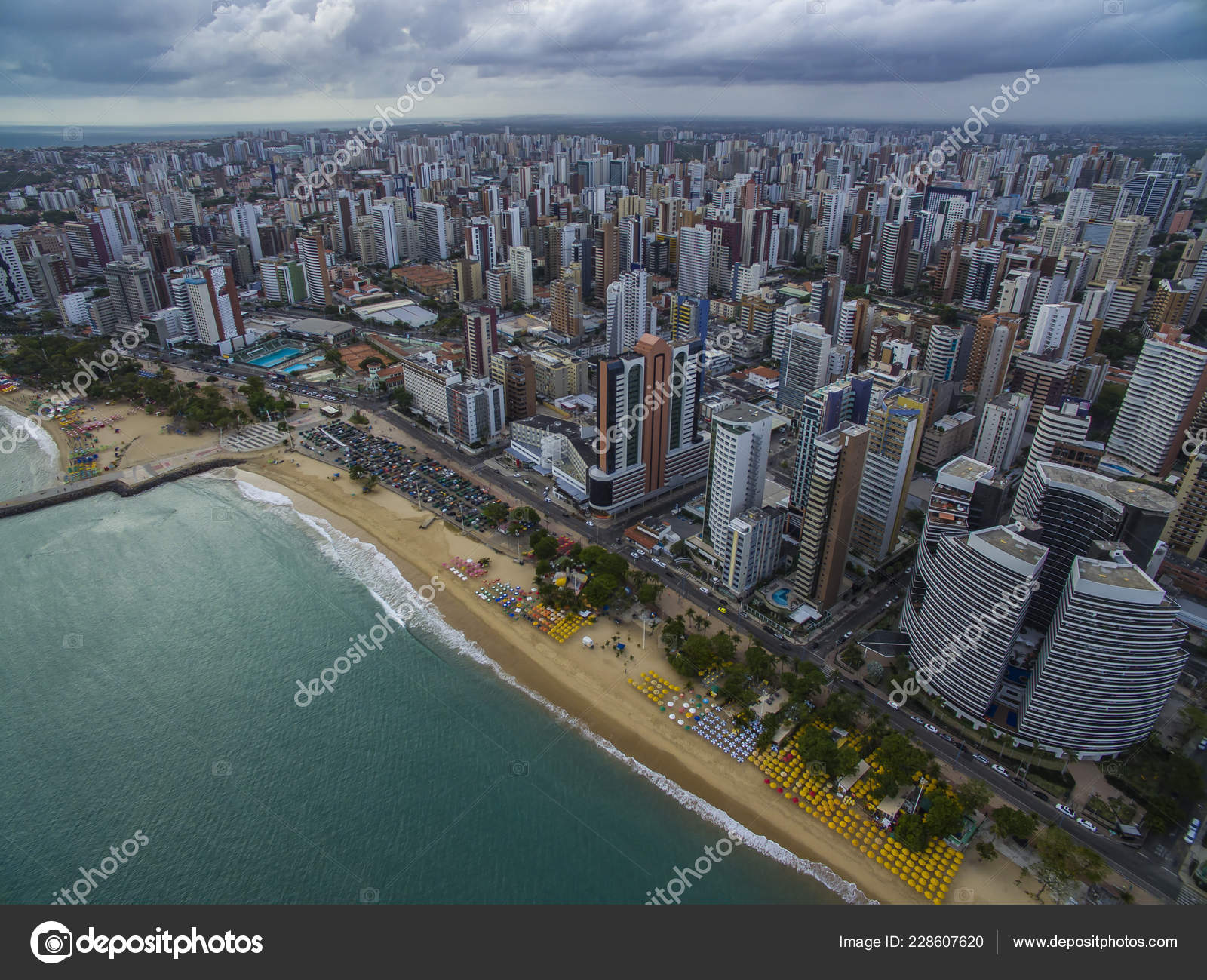 Fortaleza Brazil Beaches Maps
