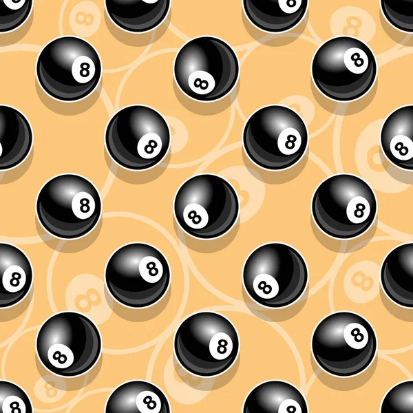 Printable Pattern Billiards Pool Snooker Ball Symbol Vector ...