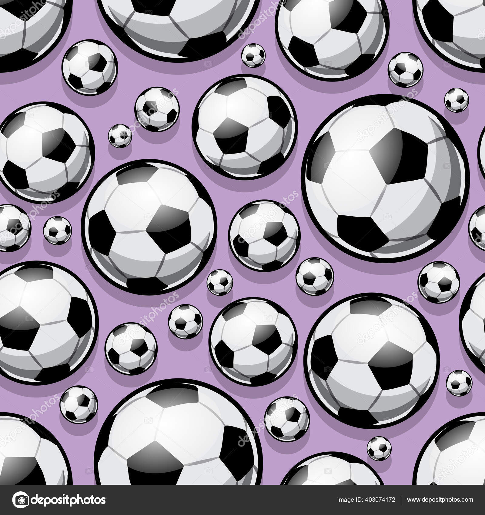 Soccer Ball Pattern Vector