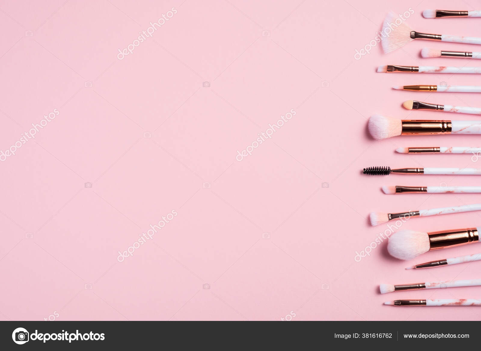 Pink Makeup Background