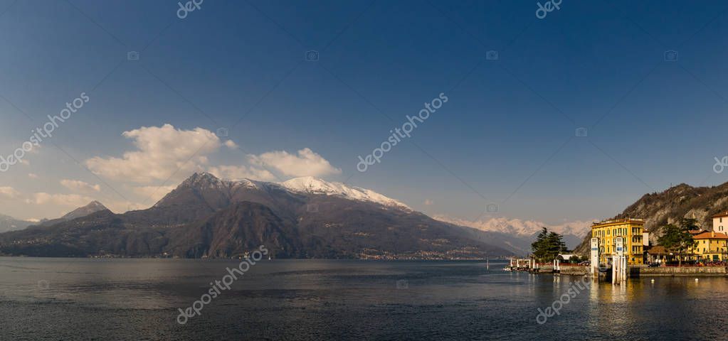 Vista panor mica del Lago de Como y las monta as circundantes desde ...