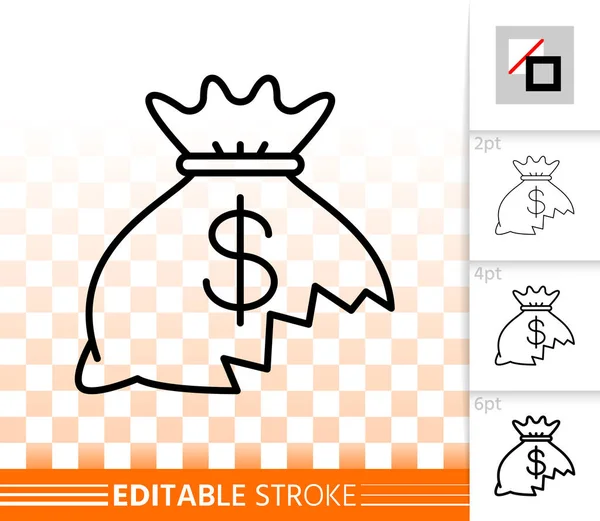 Money lost icon Vector Art Stock Images | Depositphotos