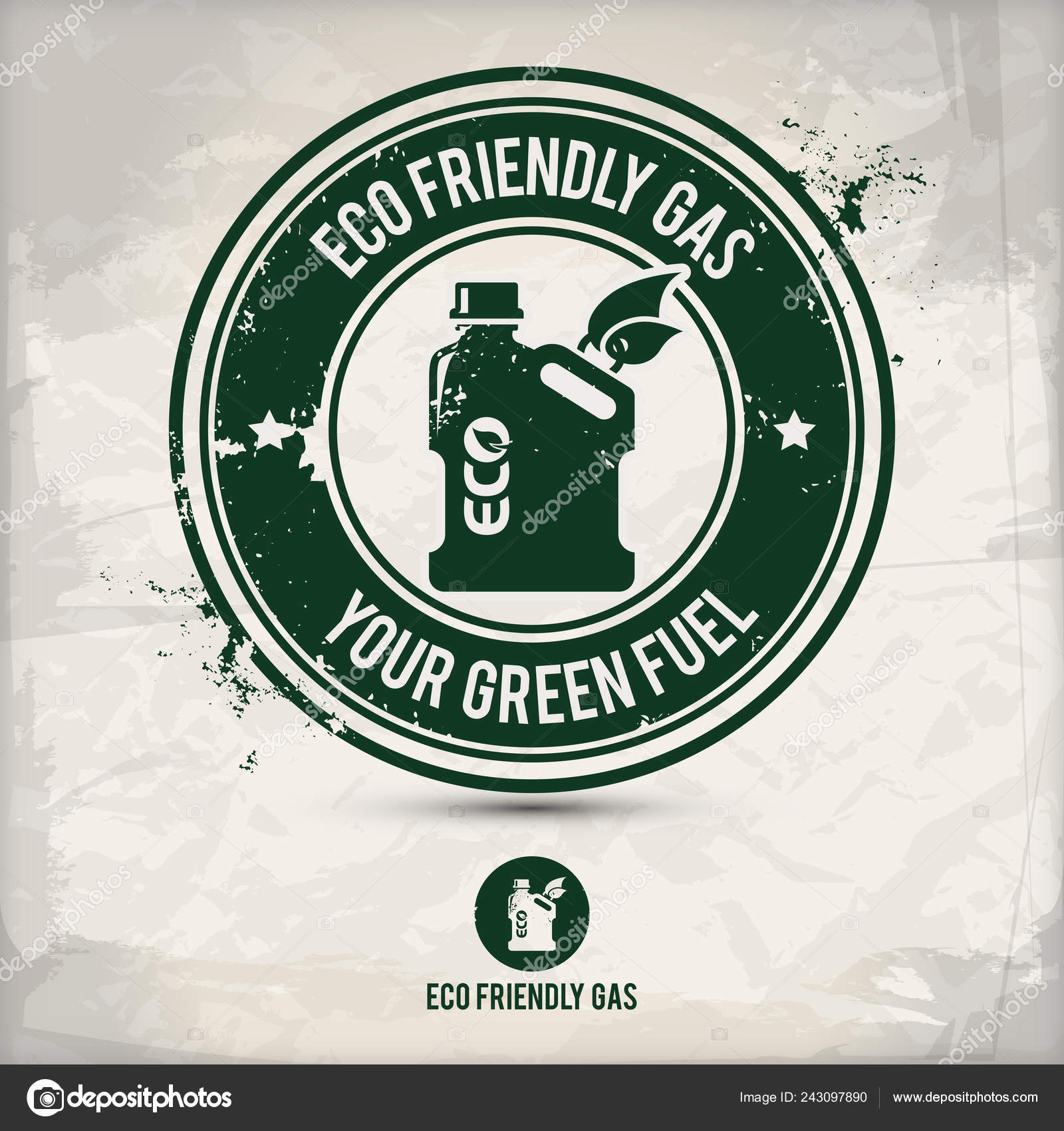 Alternative Eco Friendly Gas Stamp Containing Two Environmentally Sound ...