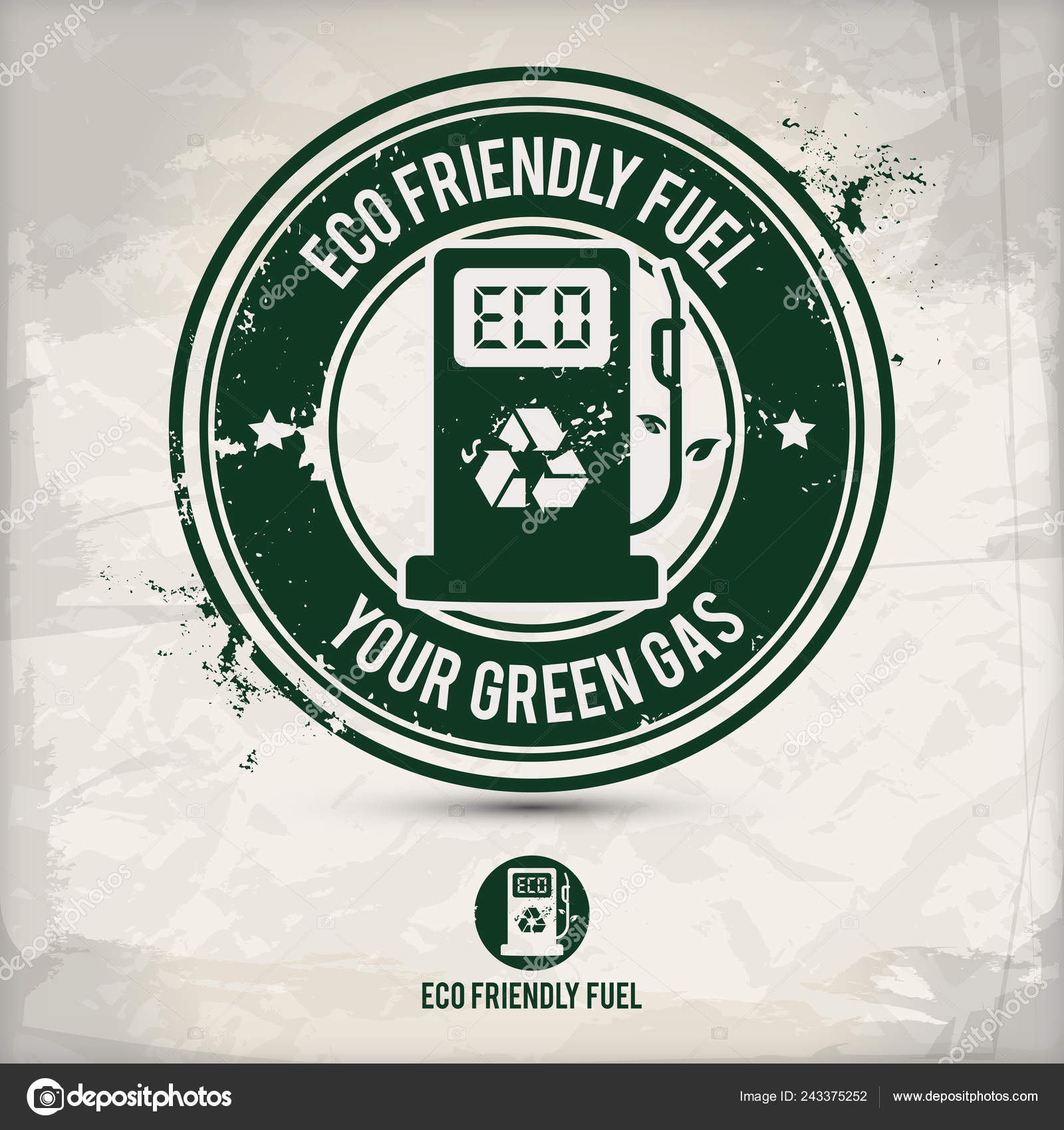 Alternative Eco Friendly Fuel Stamp Containing Two Environmentally ...