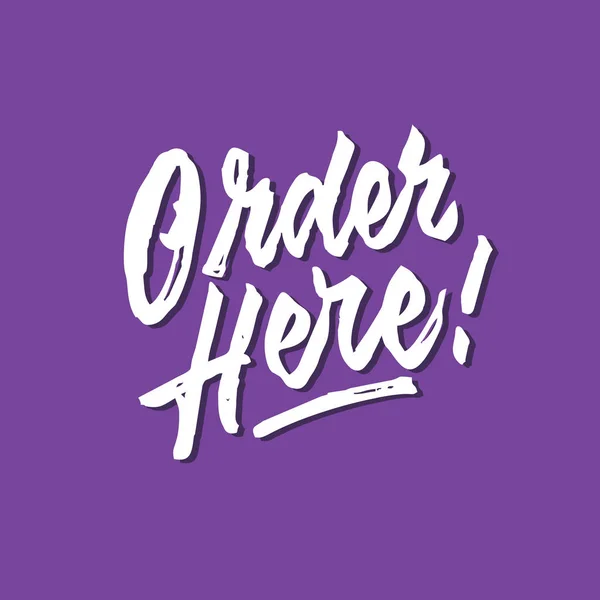 Available Here Hand Lettering Typography Sales Marketing Shop Store ...