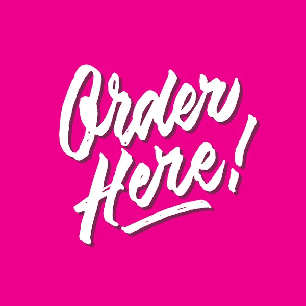 Available Here Hand Lettering Typography Sales Marketing Shop Store ...