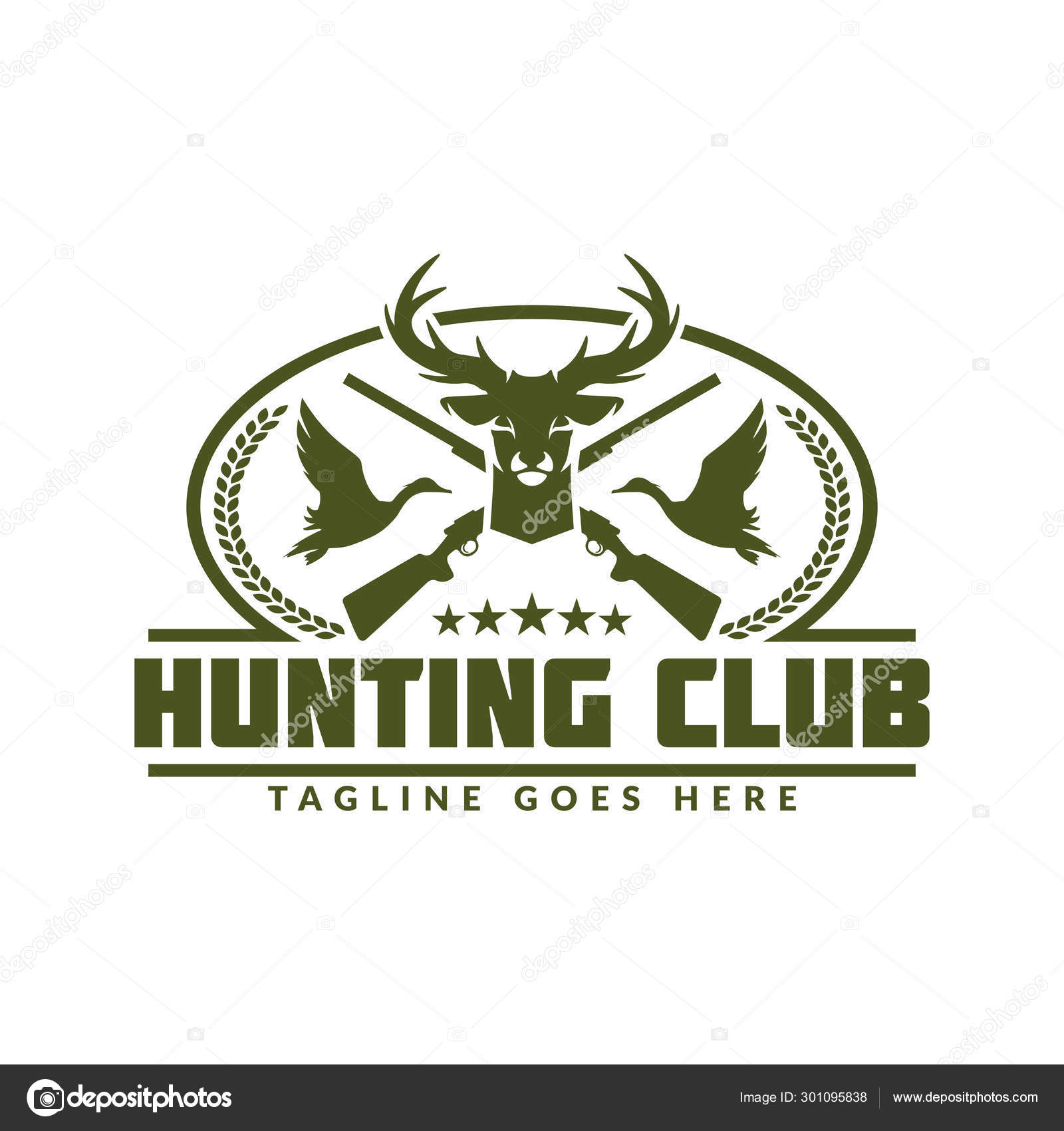 Cool Deer Hunting Logos