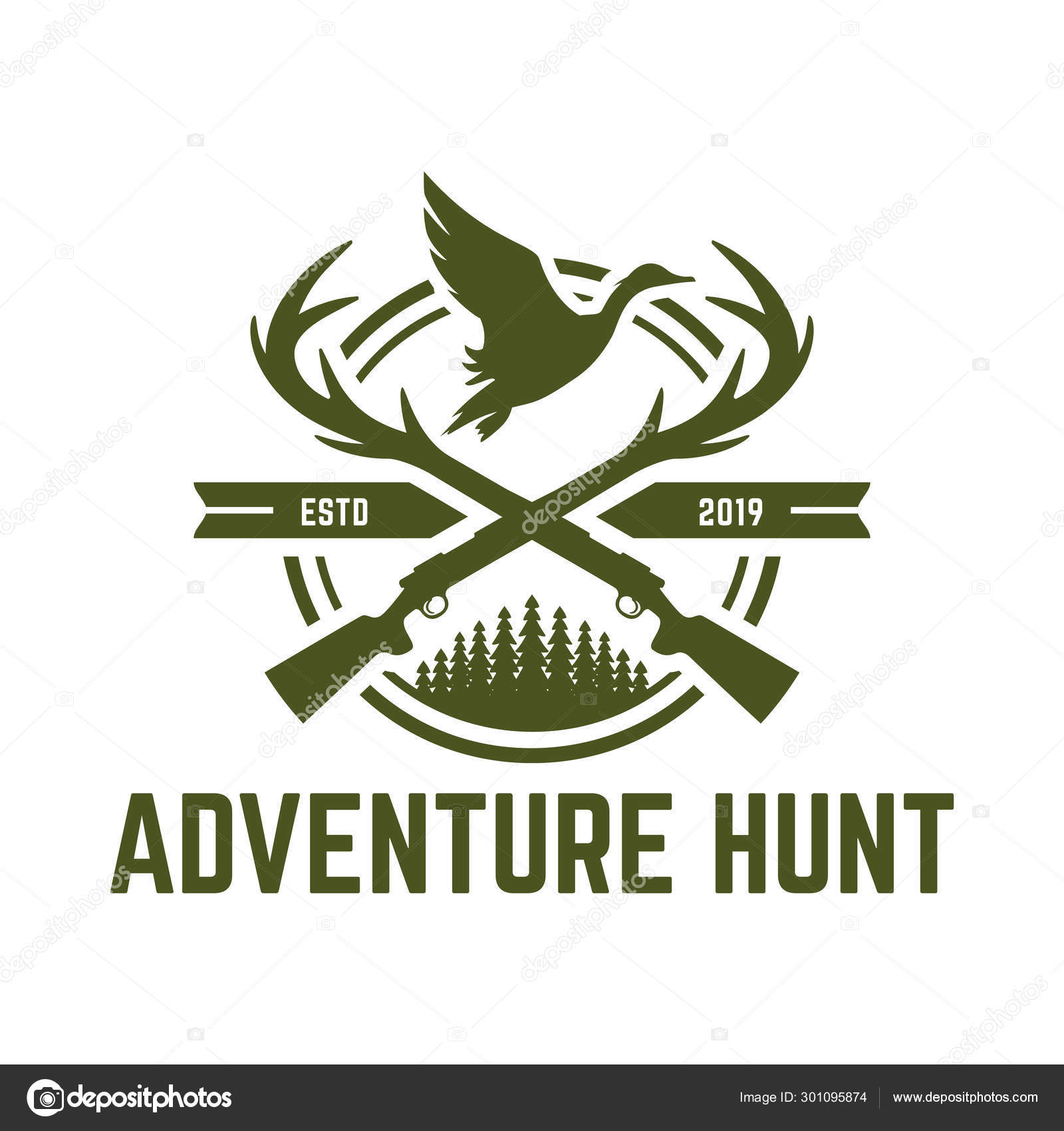 Duck Hunting Logos