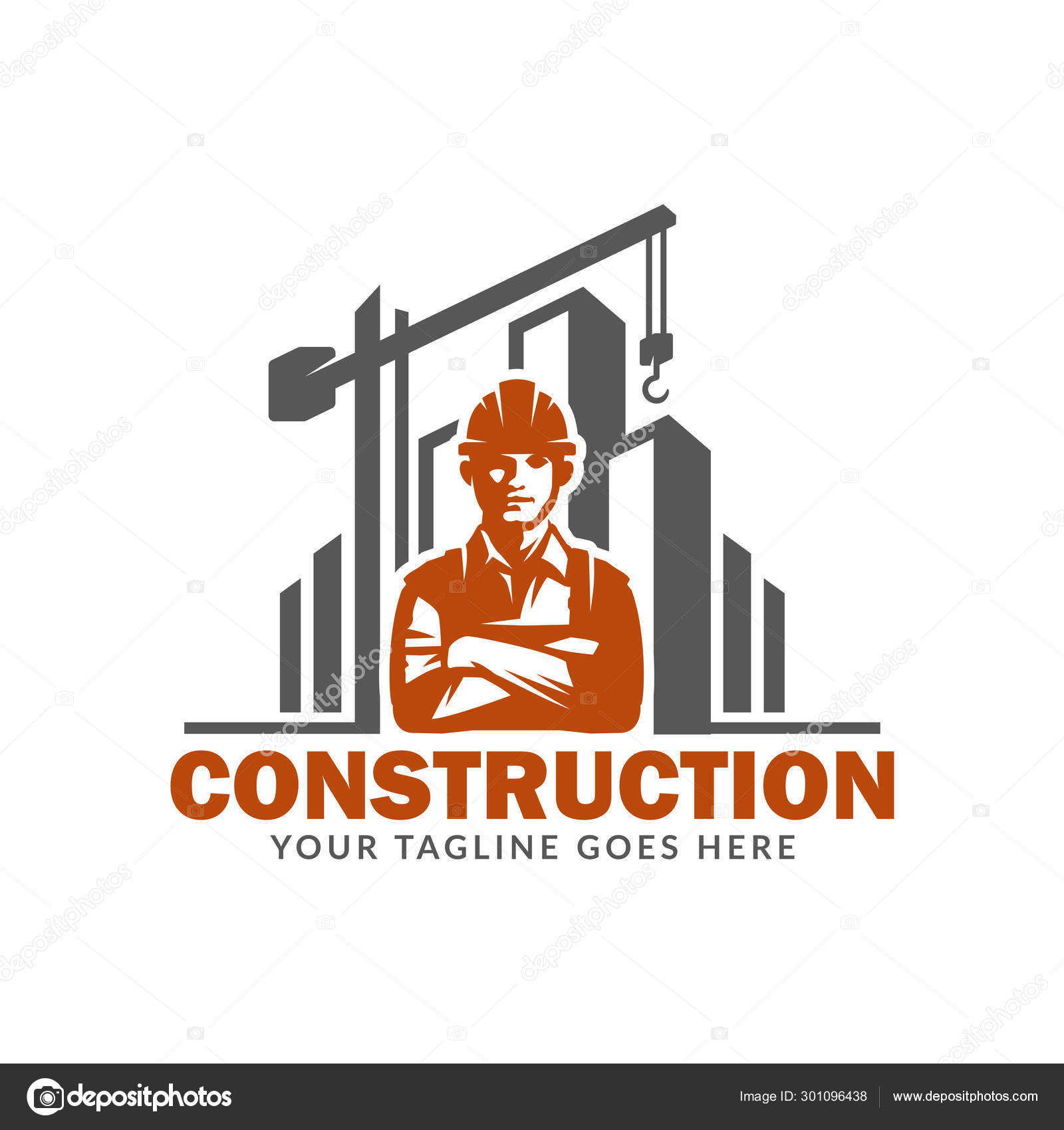 Logotipo De Vector De Construcci n