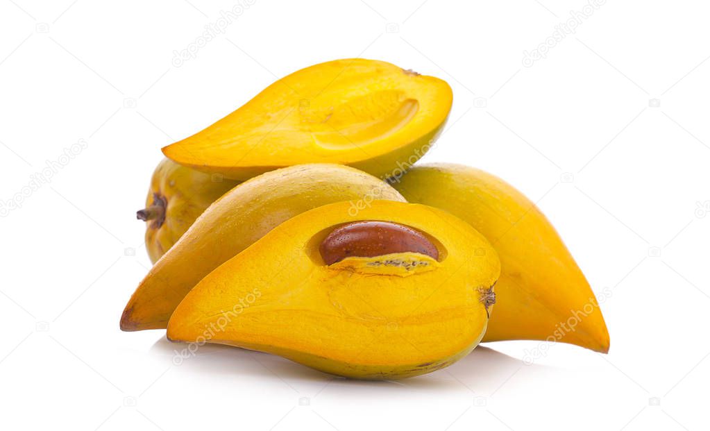 Fruta del huevo, Canistel, Sapote amarillo (Pouteria campechiana (Kunth ...