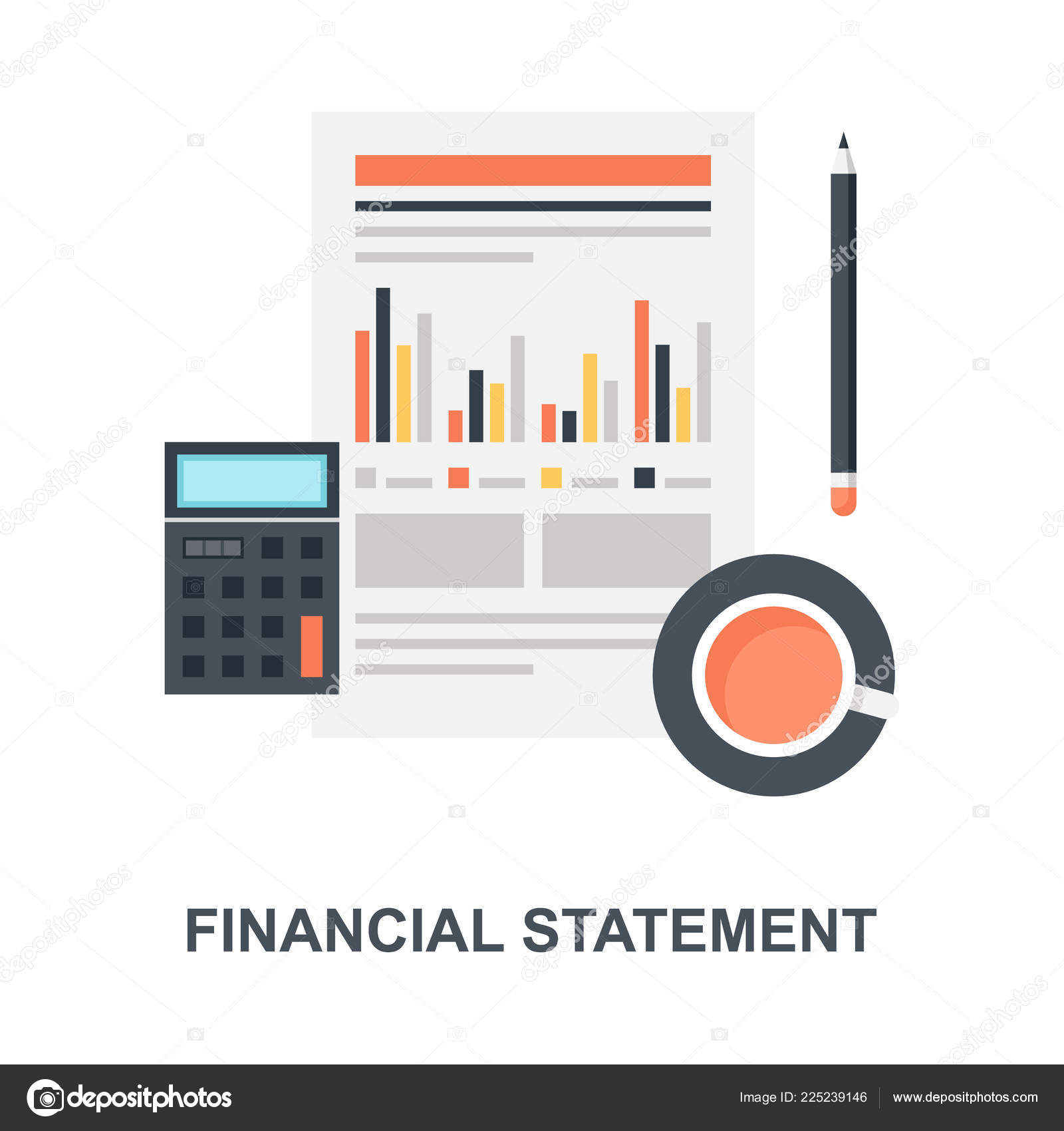 Financial Report Icon