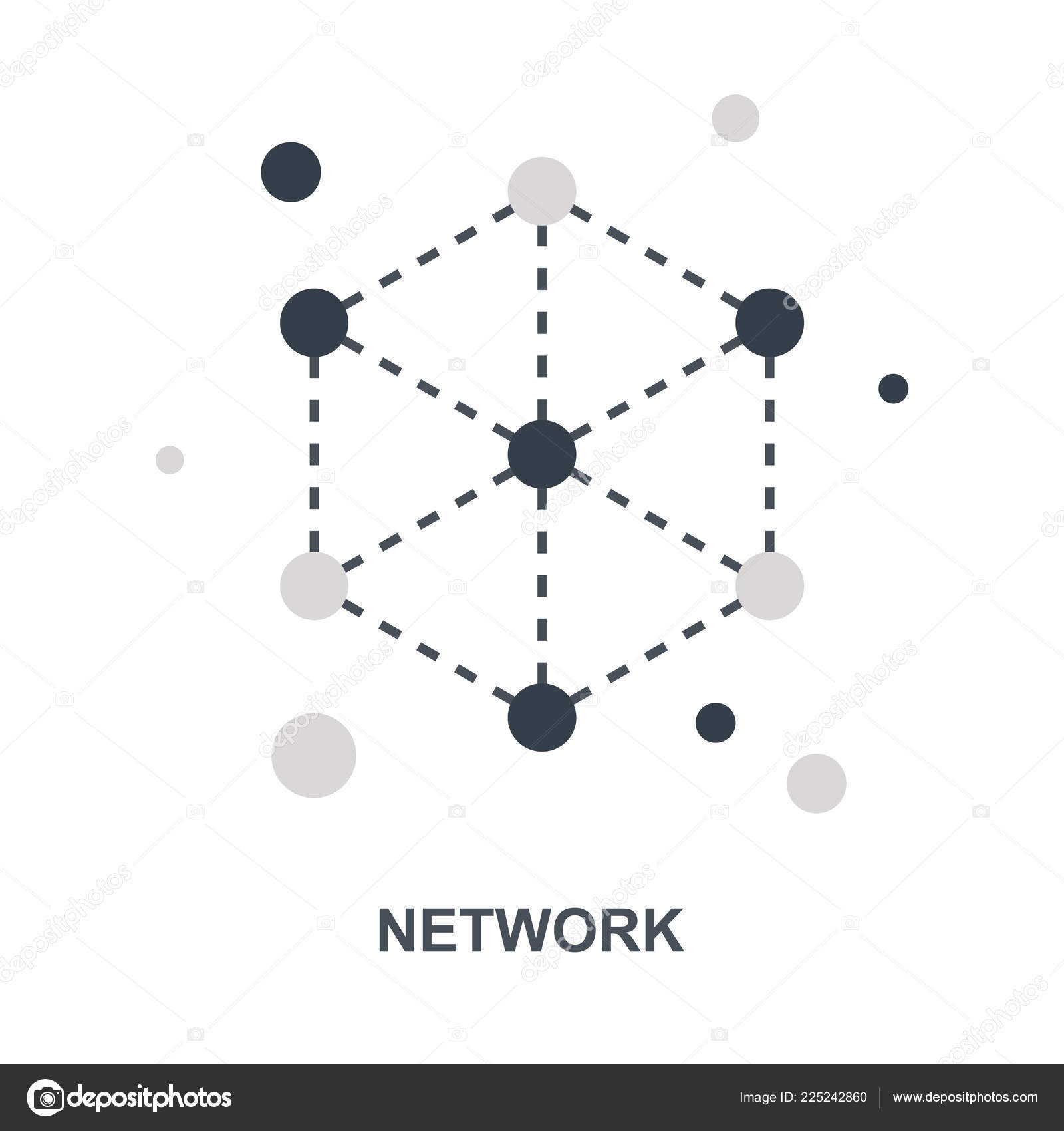 Network icon concept Stock Vector by ©vasabii777 225242860