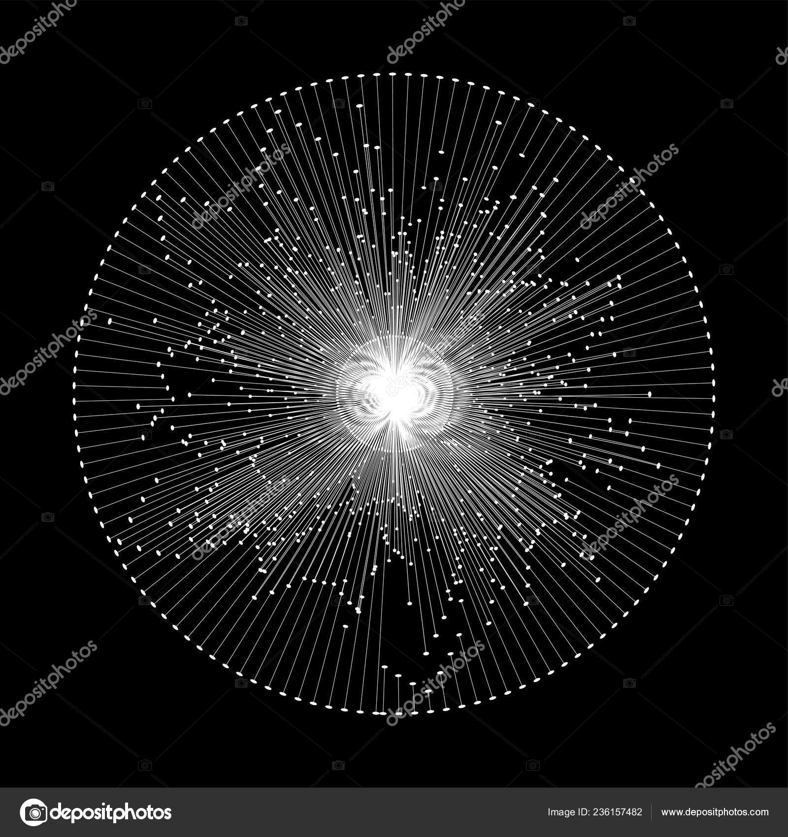 Big Data Tech Circle Vector Background Stock Vector Image by ©ioat ...