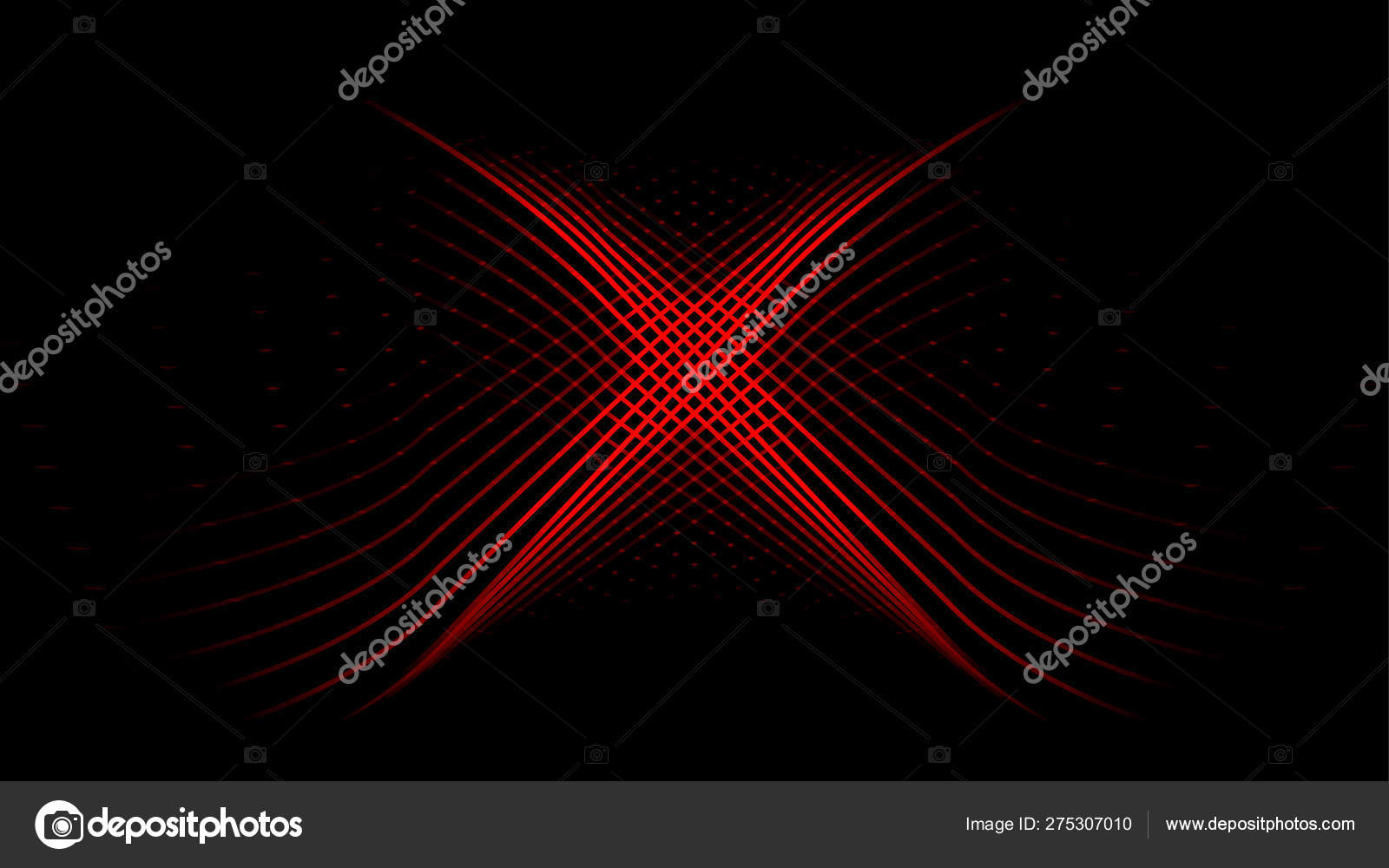 Red x target mark light abstract Stock Vector Image by ©ioat #275307010