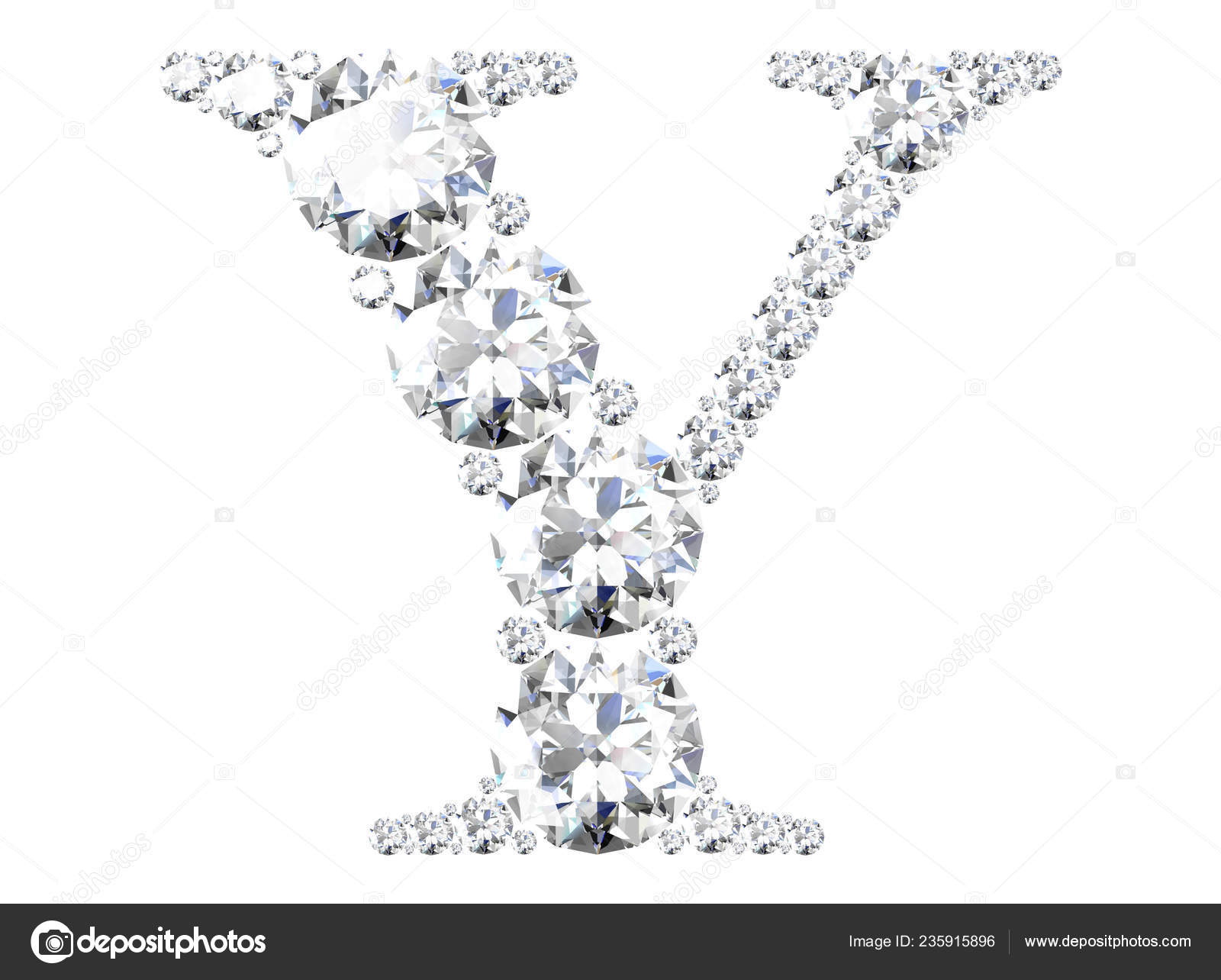 Diamond Letters Gemstones High Resolution Image — Stock Photo © Boykung ...