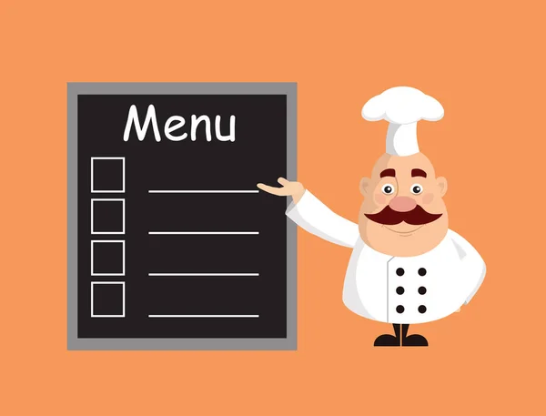 Cartoon Cop Policeman - Presenting Menu List Stock Vector by ...