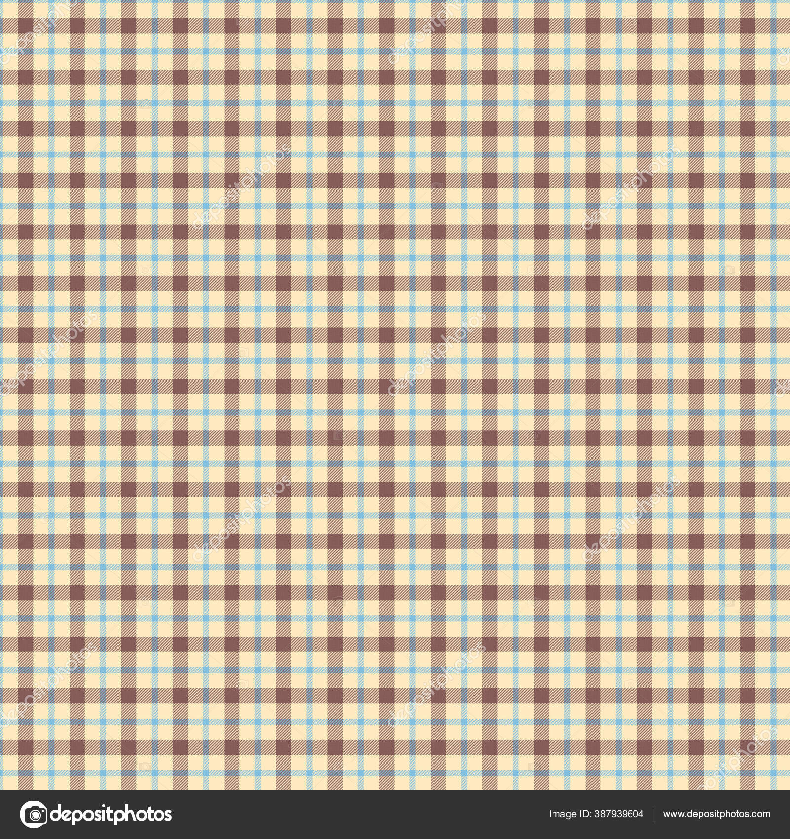 Seamless Pattern Flannel Fabric Texture Checkered Background Plaid ...