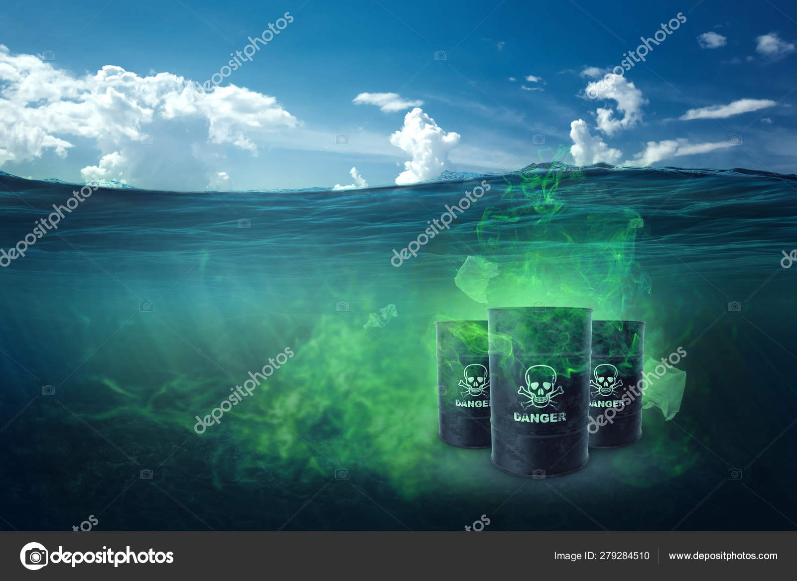 Chemical Waste In The Ocean