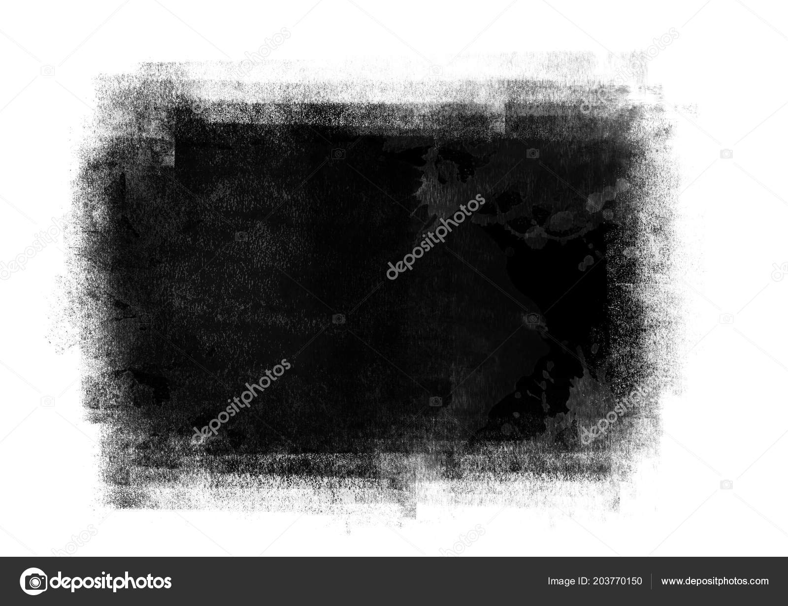Black Color Graphic Patches Graphic Brush Strokes Effect Background ...