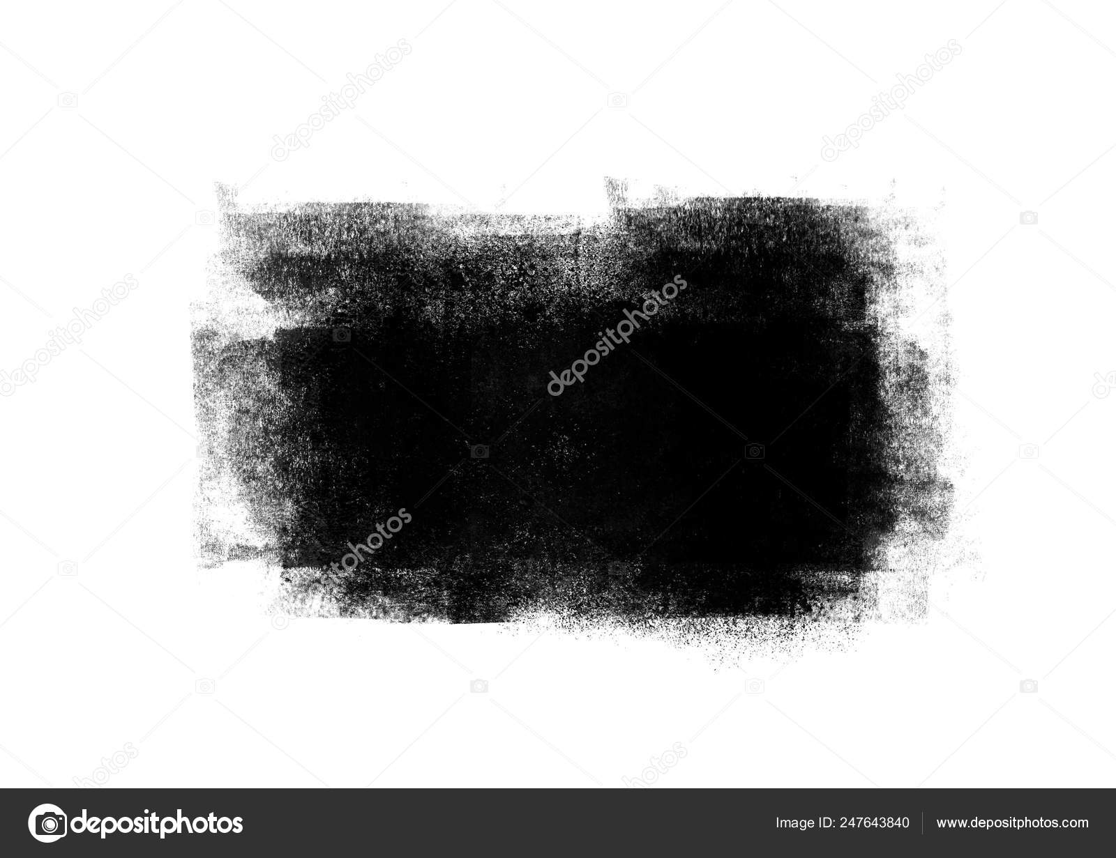 Color patches graphic brush strokes design effect element for ba Stock ...