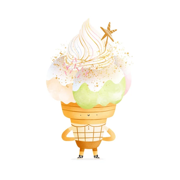 Anime Ice Cream Sundae