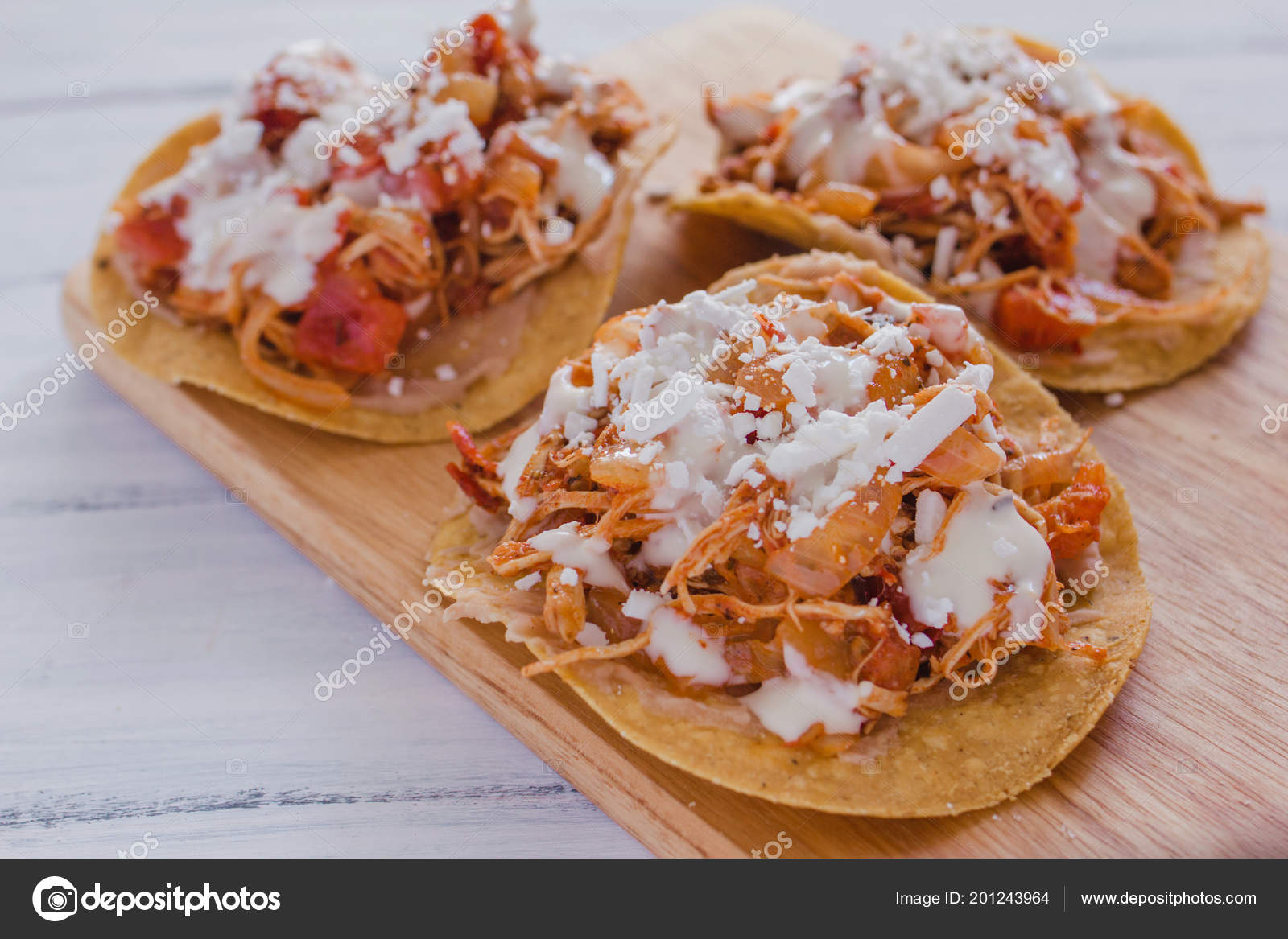 Sopes Mexicanos De Pollo
