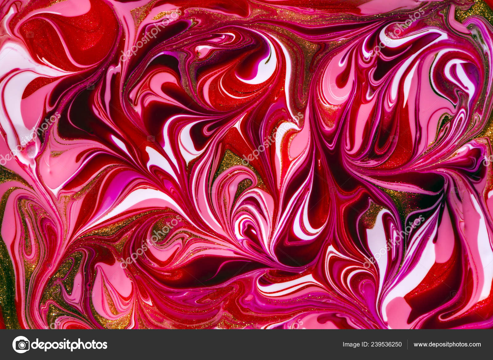 Shiny Red Paint Texture