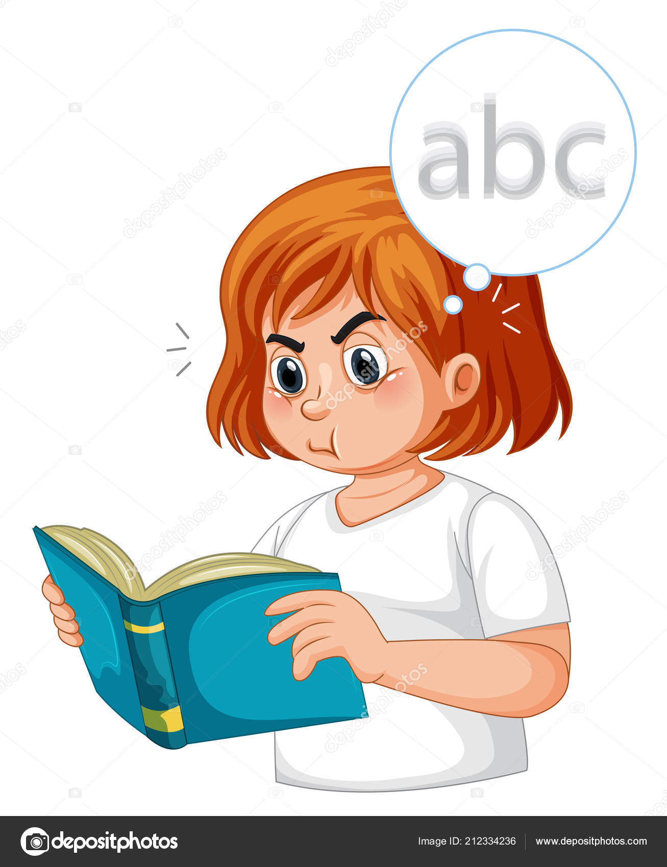 Diabetes Girl Having Blurred Vision Illustration Stock Vector Image by ...