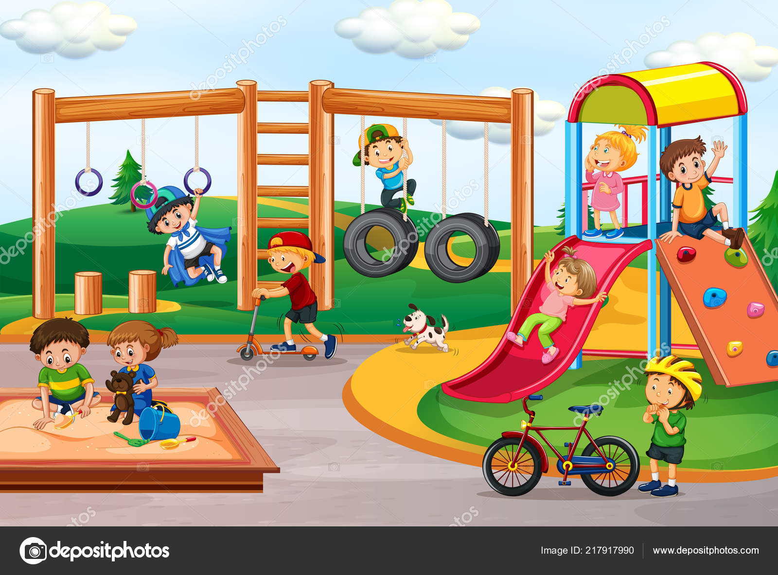 Playground Illustration