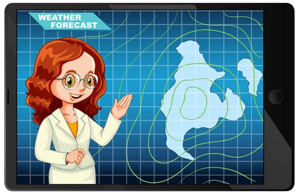 Weather Forecast Cartoon