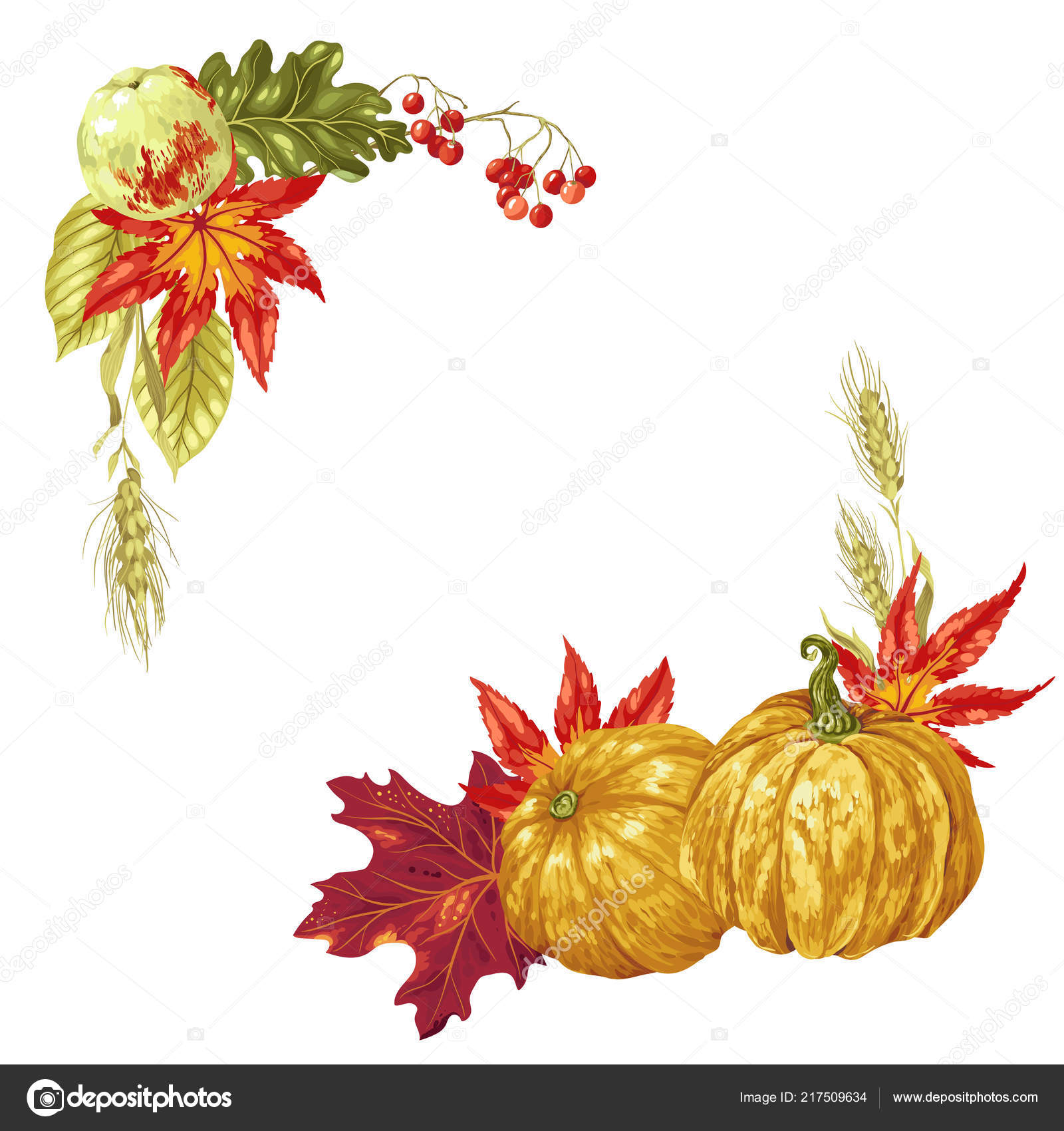 Harvest Border Clipart