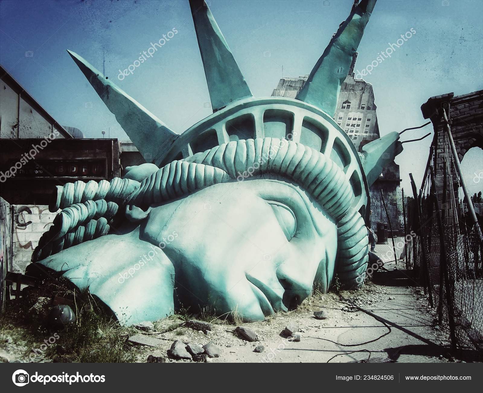 End World Apocalyptic Vision Future World Stock Photo by ...