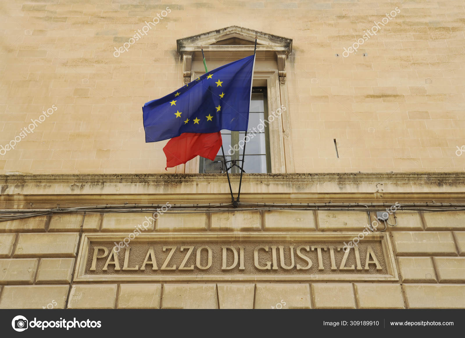 Palazzo Giustizia Palace Justice Lecce Italy Former Convent Jesuits ...