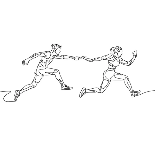 362 Relay race Vector Images | Depositphotos