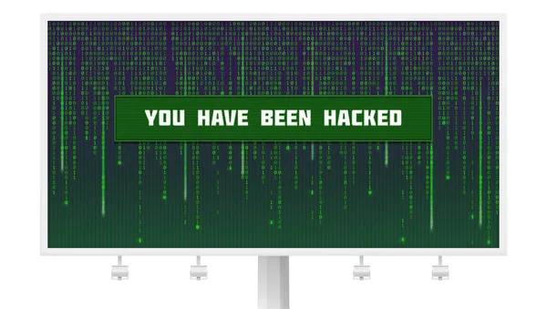 Cover with binary computer code with floating digits. Cyberspace with ...