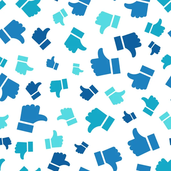 Like icon seamless pattern background. Business flat vector ...
