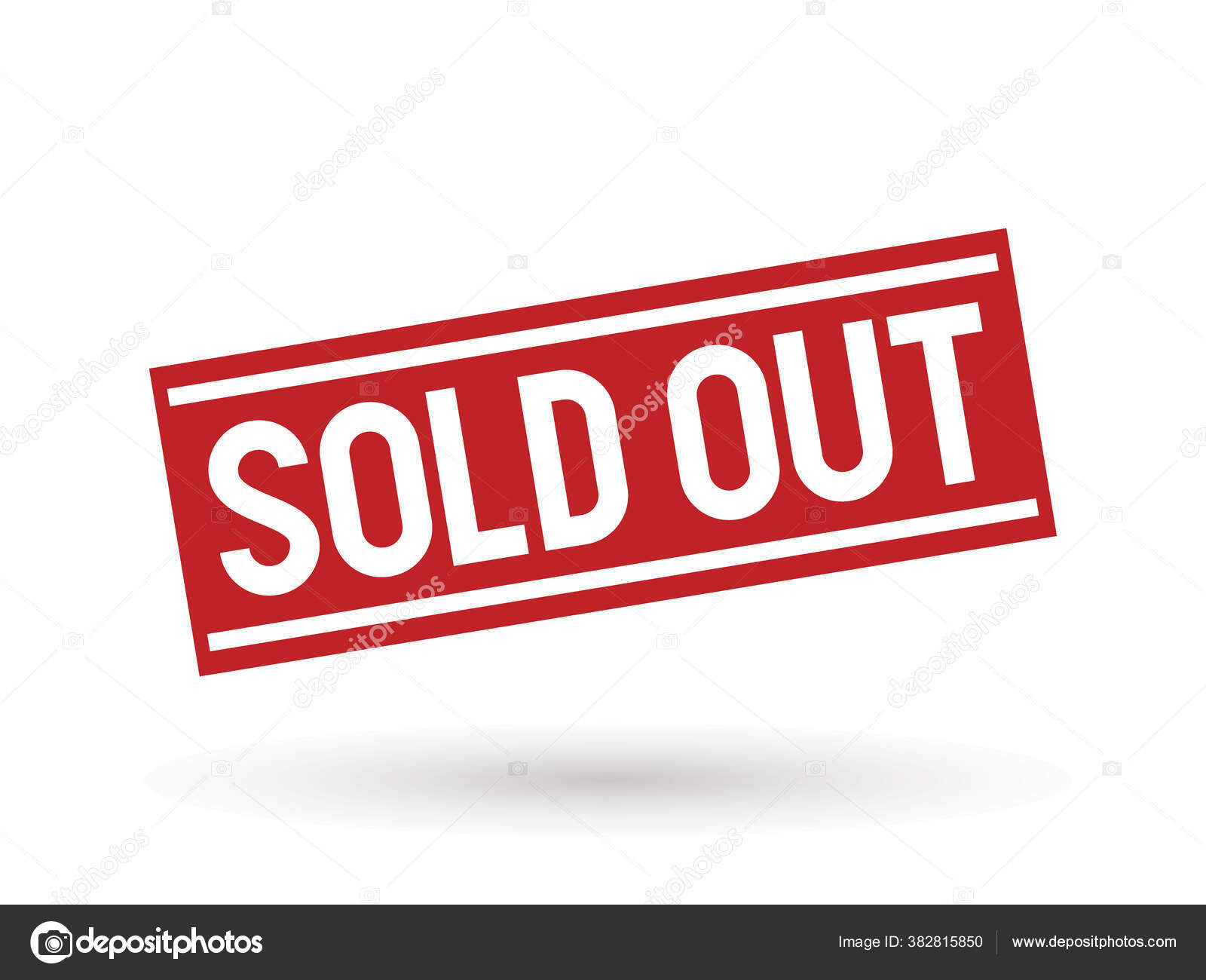 Stempel Mit Text Innen Ausverkauft Vektor Illustration Ausverkaufszeichen Oder Stempel Stock ...