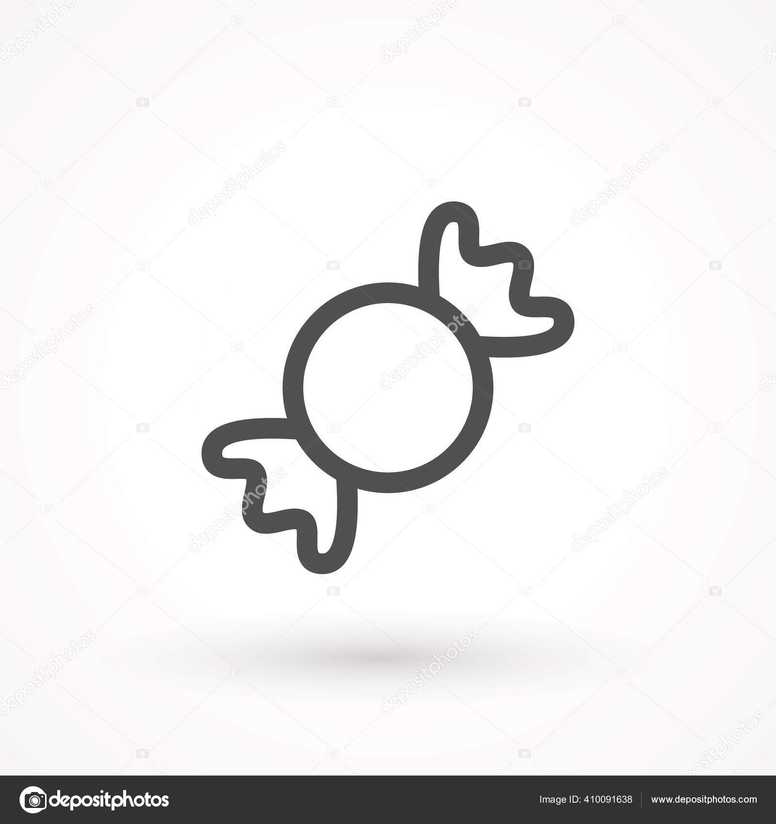 Candy icon. Vector candy icon symbol vector Stock Vector by ©aygunaliyeva 410091638