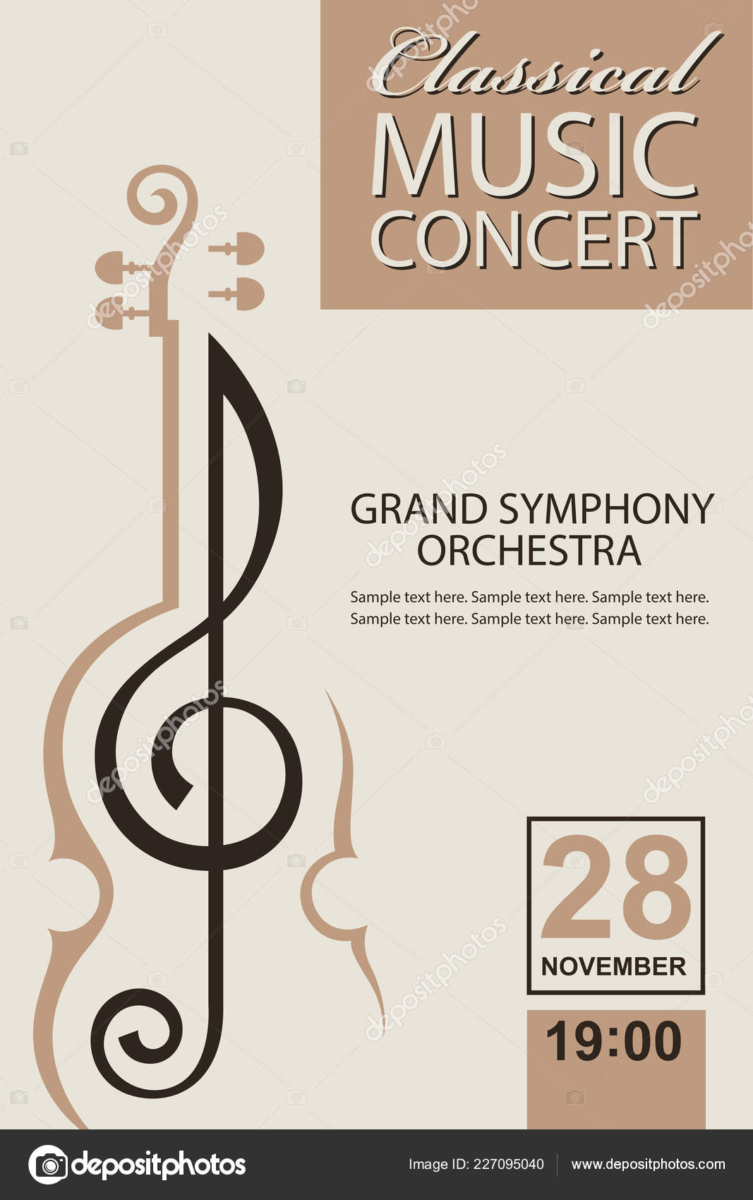 Classical Concert Poster