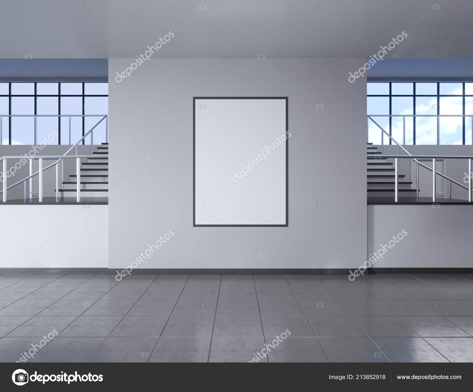 Modern School Corridor