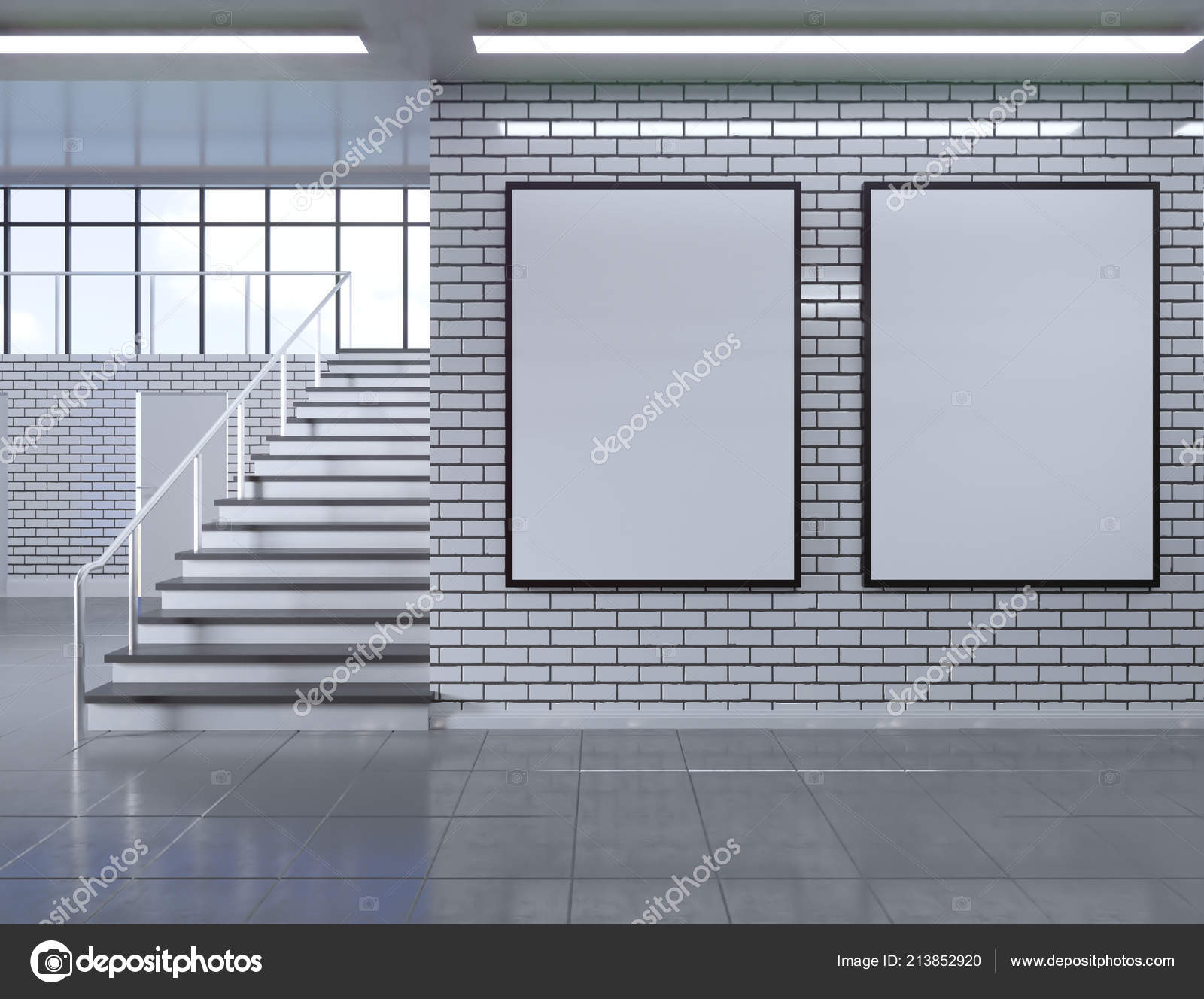 Modern School Corridor