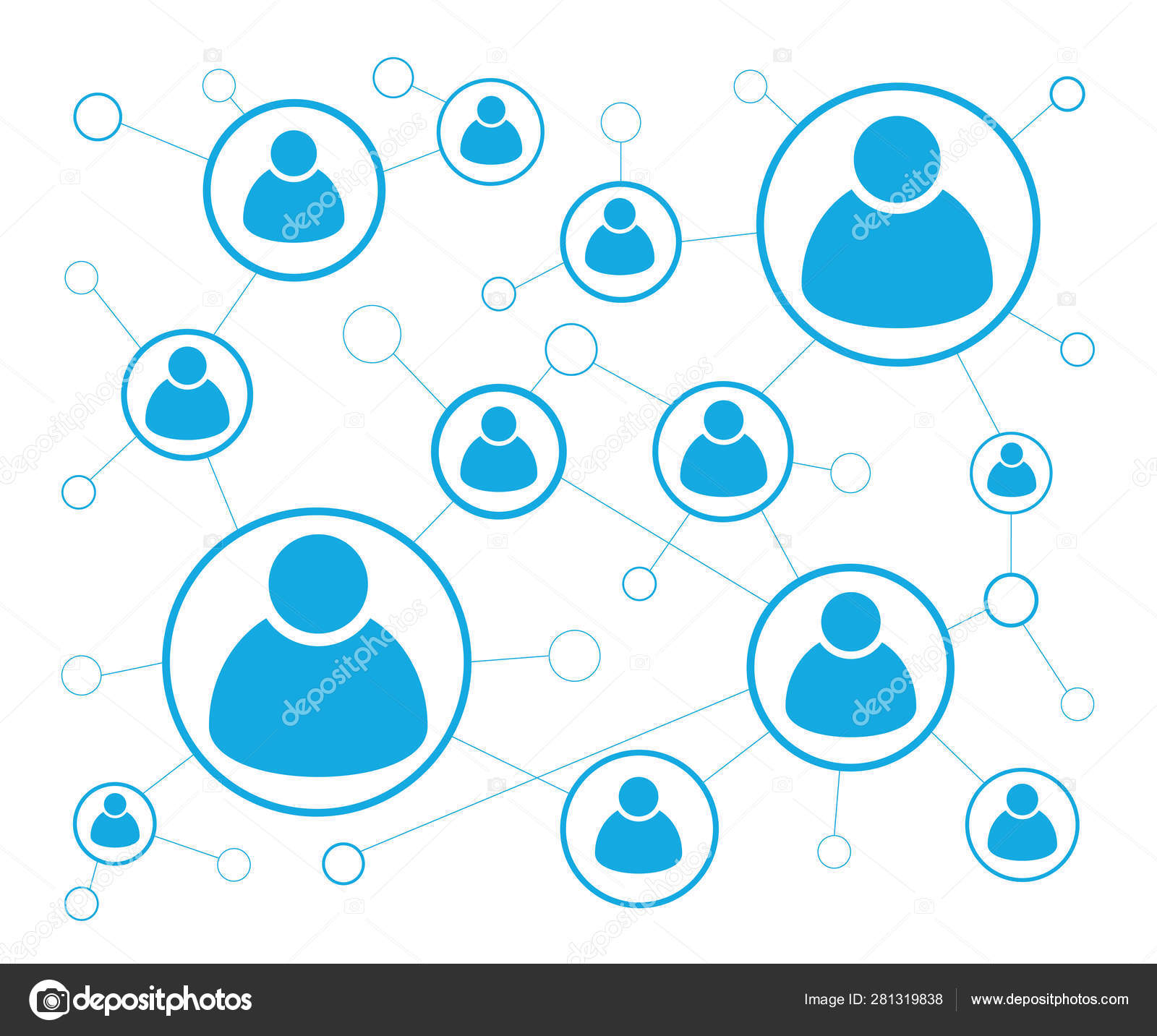 Ilustración Vectorial Del Concepto Conexión Vector de stock por ...