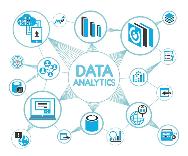 Vector Illustration Concept Data Stock Vector by ©loopang 281401508